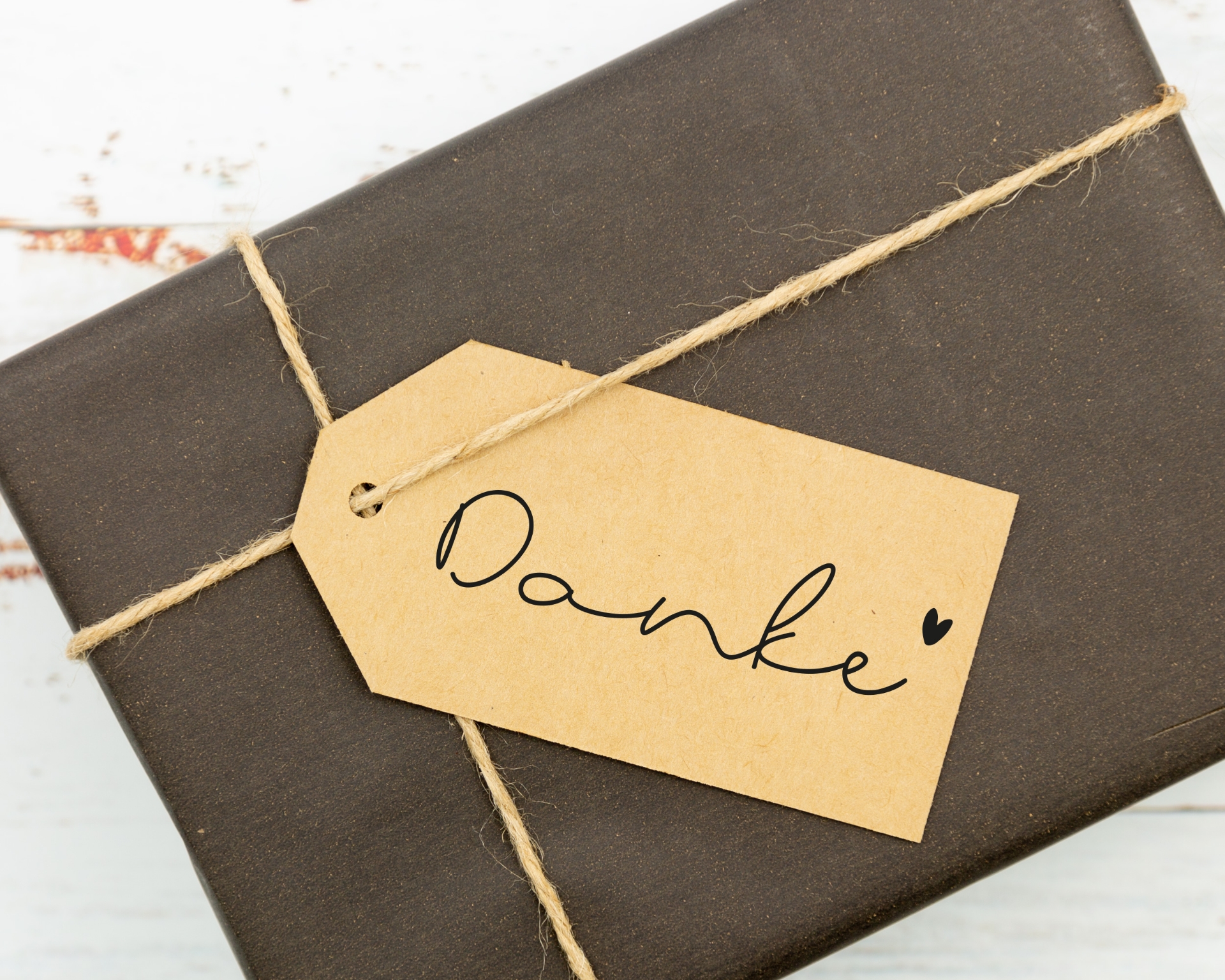 IN LOVE WITH PAPER I Motivstempel "Danke" - Kreative Dankeskarten gestalten